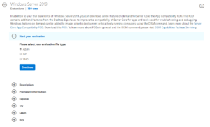 Deploying Windows Server 2019 Standard - Desktop Experience - HypervLAB