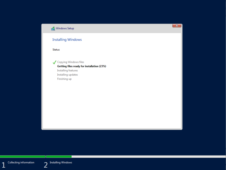 Deploying Windows Server 2019 Standard - Desktop Experience - HypervLAB