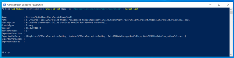 Configuring the SharePoint Online Management Shell - HypervLAB