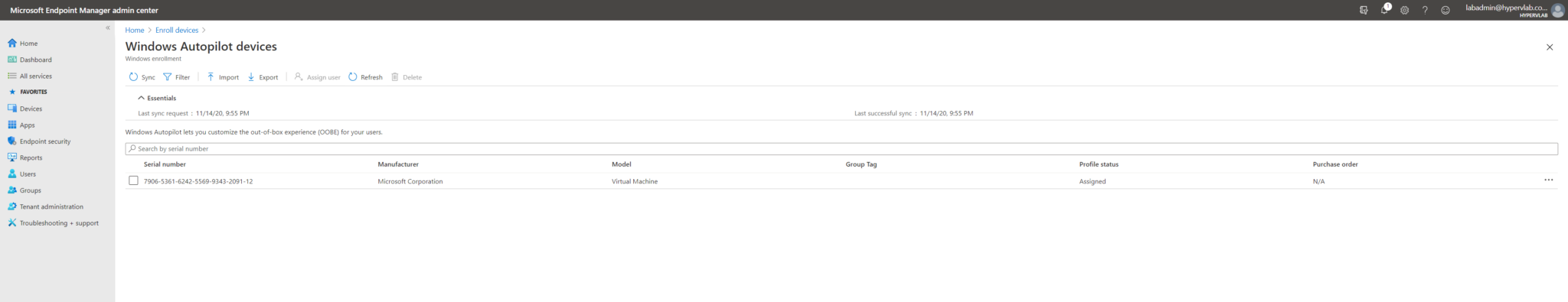 AutoPilot - Device Hash Capture - HypervLAB
